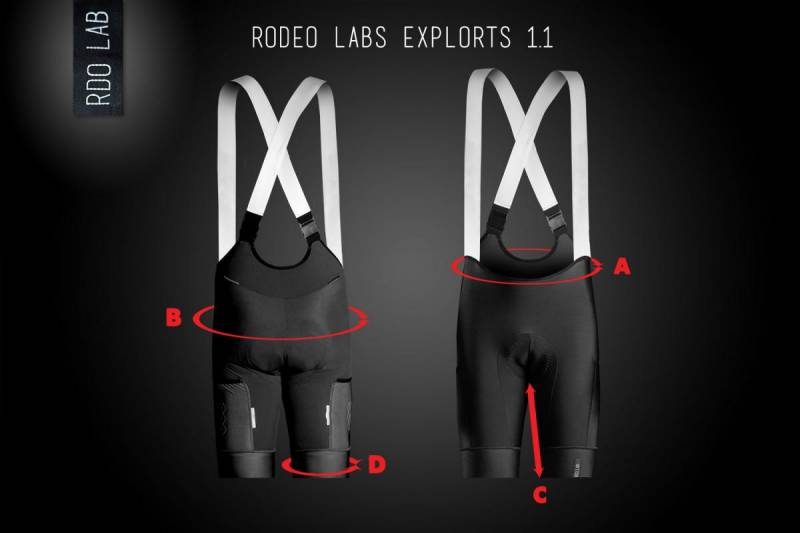 RDO LAB // Explorts 1.1 bibshorts – Rodeo Adventure Labs, LLC